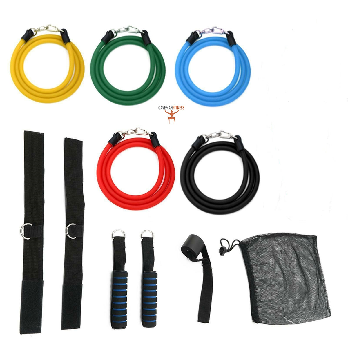 Expander Set - Mobilität und Muskelaufbau - 11-teiliges Set ...